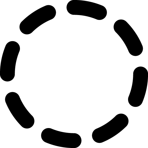 Circle dashed icon svg png free download