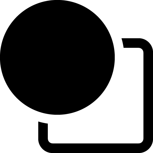 Circle square icon svg png free download