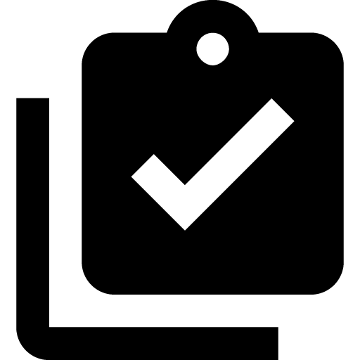 Clipboard check multiple icon svg png free download