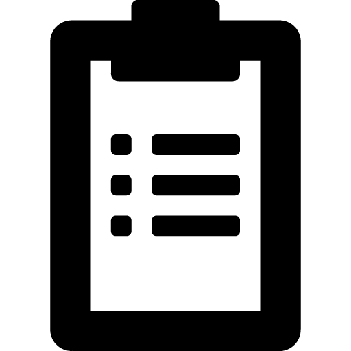 Clipboard notes icon svg png free download