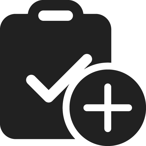 Clipboard task add icon svg png free download