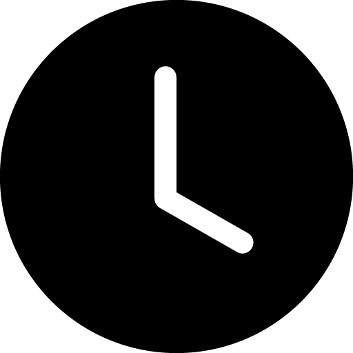 Clock fill icon svg png free download