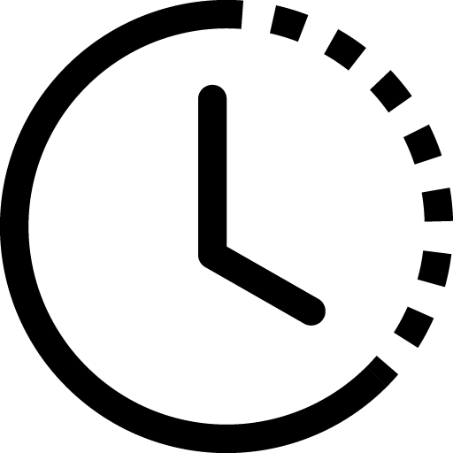 Clock history icon svg png free download