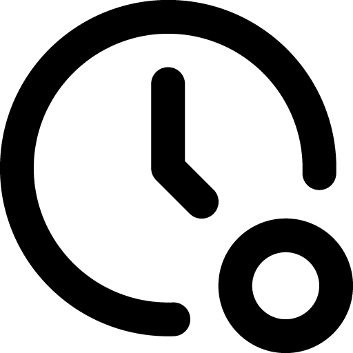 Clock record icon svg png free download