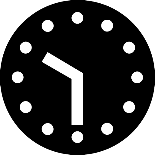 Clock icon svg png free download - 10