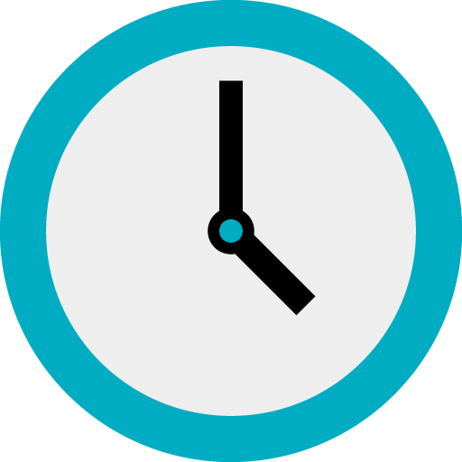 Clock icon svg png free download - 12