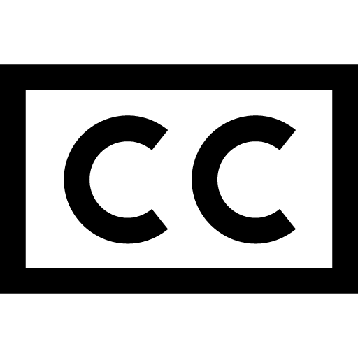 Closed captioning icon svg png free download