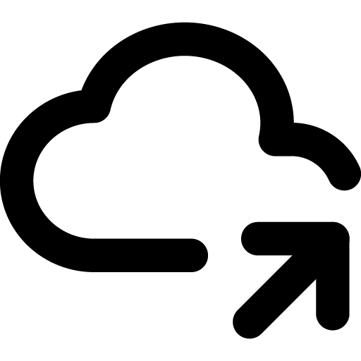 Cloud share icon svg png free download - 2