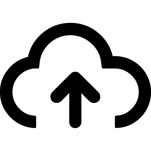 Cloud up icon svg png free download - 3