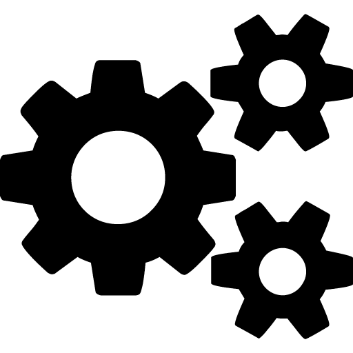Cogs icon svg png free download