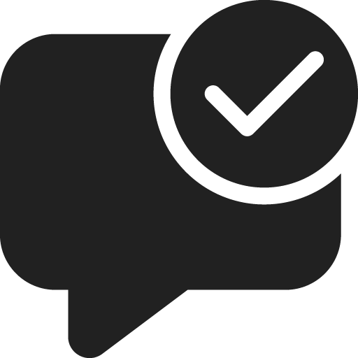 Comment checkmark icon svg png free download