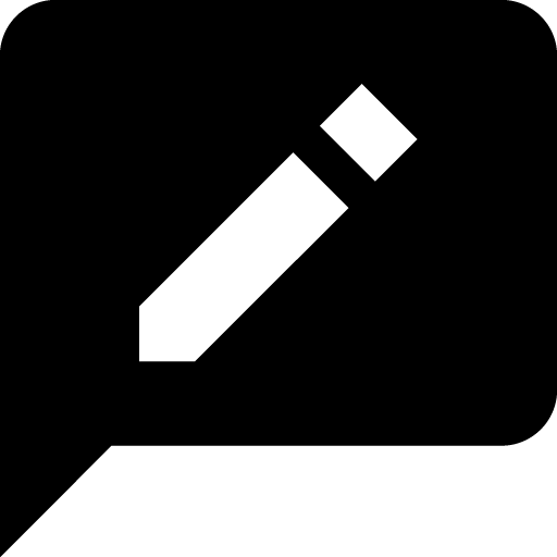 Comment edit icon svg png free download