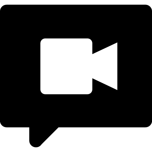 Comment video icon svg png free download