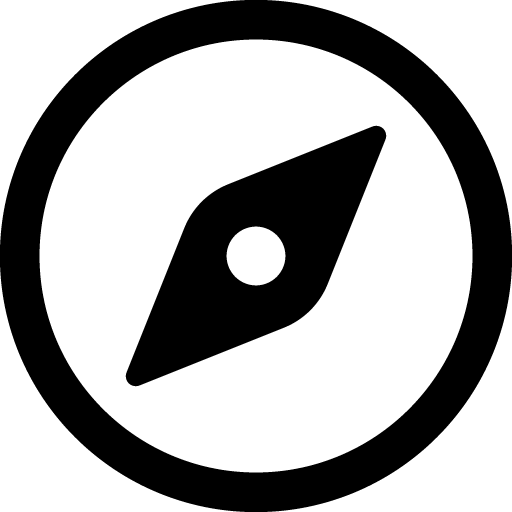 Compass outline icon svg png free download