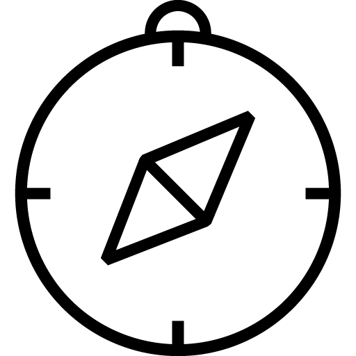 Compass icon svg png free download - 7