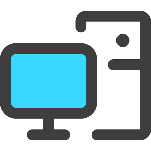 Computer pc desktop icon svg png free download