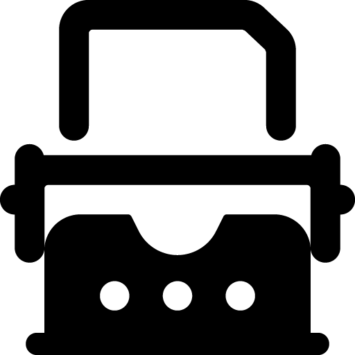 Content typing machine icon svg png free download - 3