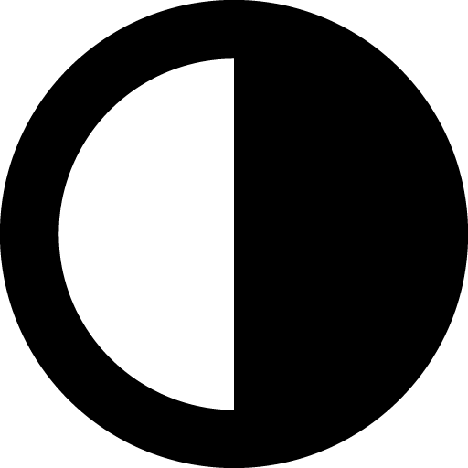 Contrast icon svg png free download - 3