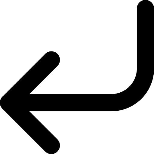 Corner down left icon svg png free download - 2