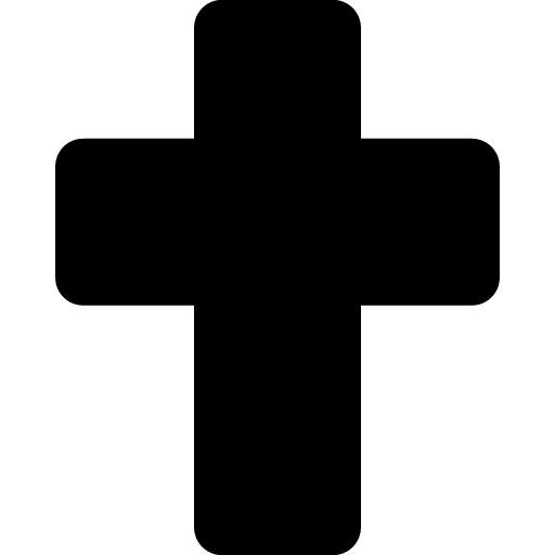 Cross filled icon svg png free download