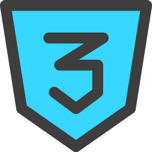 Css three icon svg png free download
