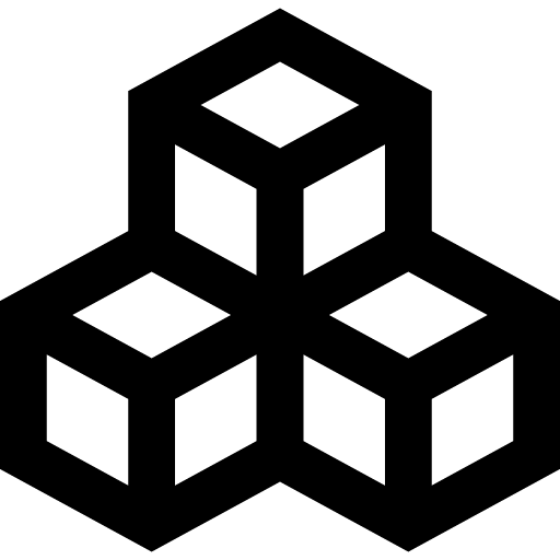 Cubes icon svg png free download - 3