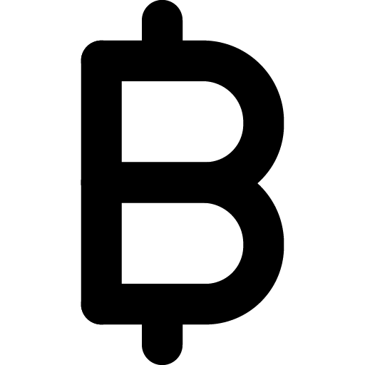 Currency baht icon svg png free download