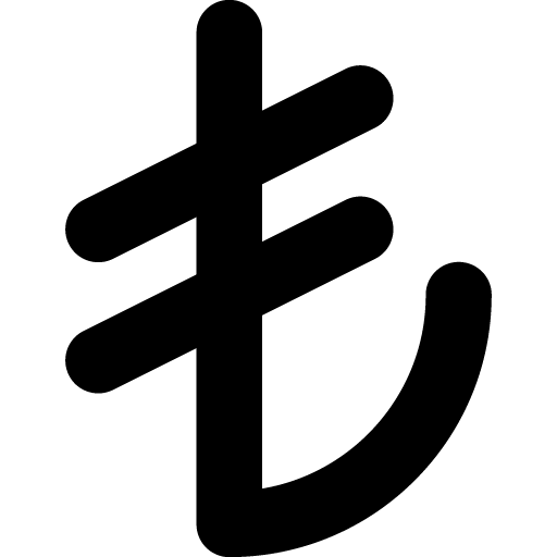 Currency lira icon svg png free download