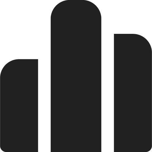 Data histogram icon svg png free download