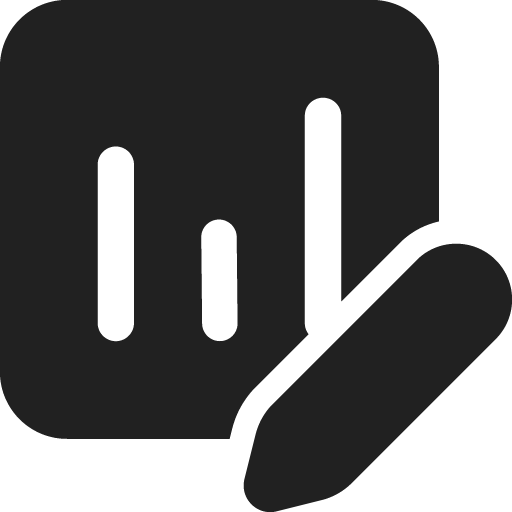 Data usage edit icon svg png free download