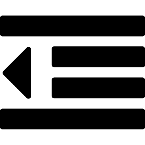 Dedent icon svg png free download