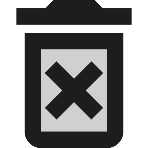 Delete forever icon svg png free download - 2