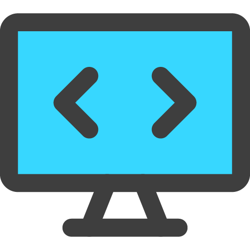 Desktop code icon svg png free download