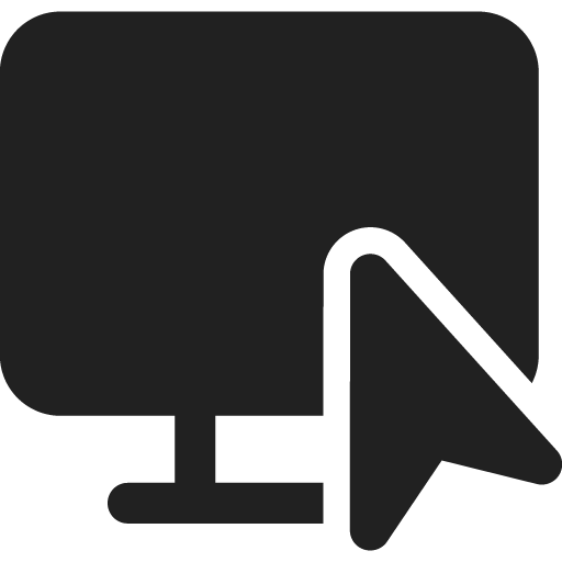 Desktop cursor icon svg png free download