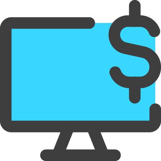 Desktop dollar icon svg png free download