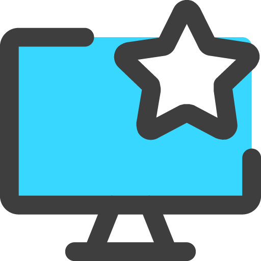 Desktop favorite star icon svg png free download