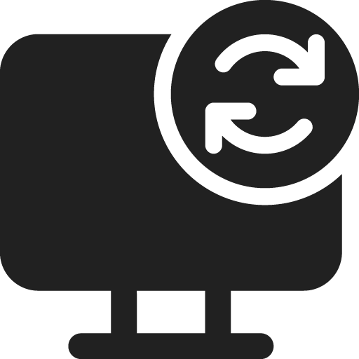 Desktop sync icon svg png free download