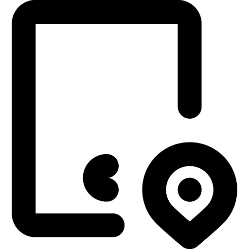 Device tablet pin icon svg png free download