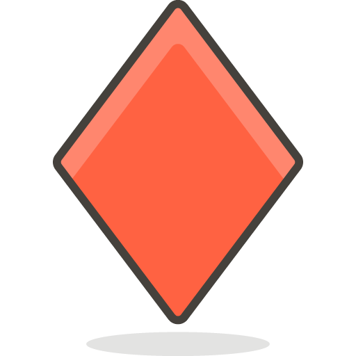 Diamond suit icon svg png free download