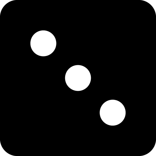 Dice 3 icon svg png free download - 2