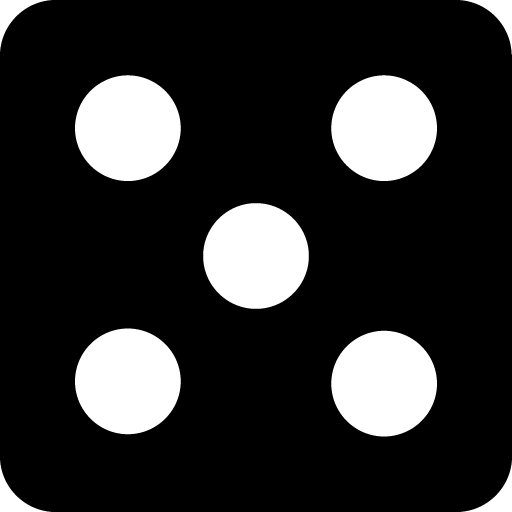 Die five icon svg png free download