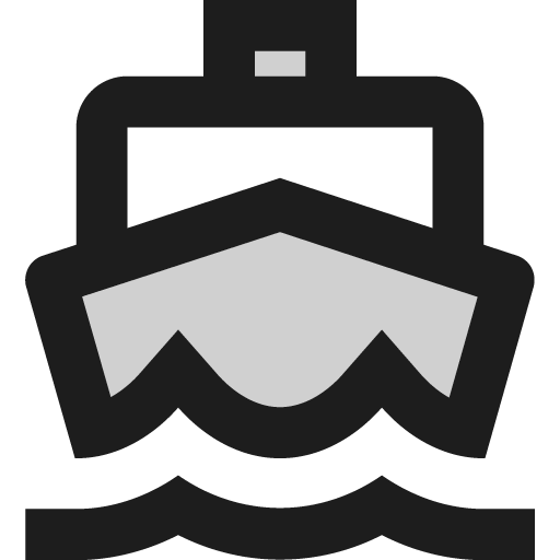 Directions boat icon svg png free download - 2