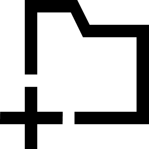 Directory plus plus icon svg png free download