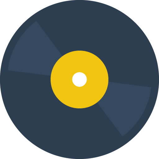 Disc vinyl icon svg png free download