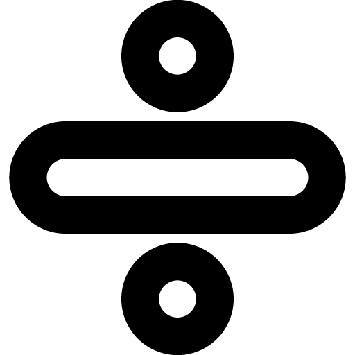 Divide outline icon svg png free download