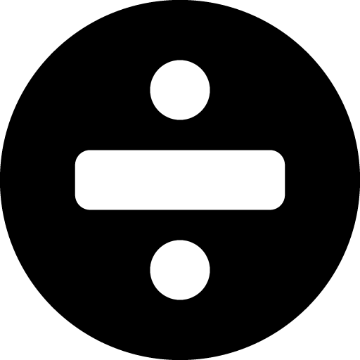 Divide outline icon svg png free download - 2