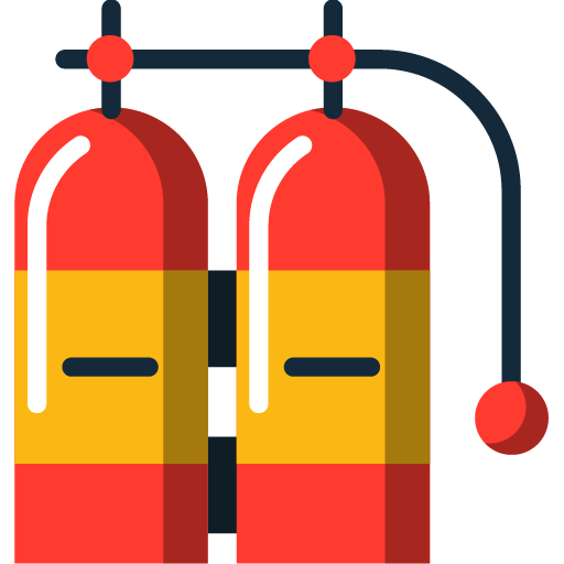 Diving tanks icon svg png free download