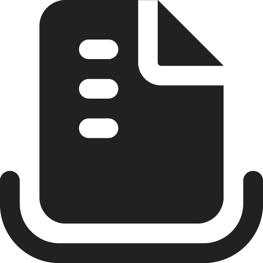 Document queue icon svg png free download