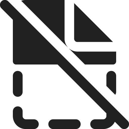 Document split hint off icon svg png free download