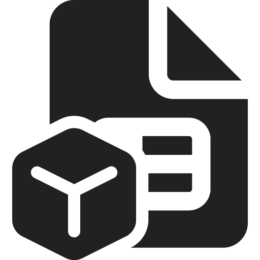 Document table cube icon svg png free download